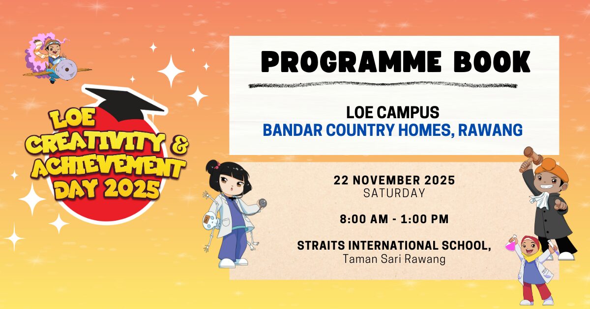 Programme Book CAD 2025 - Bandar Country Homes - LOE Preschool by ...