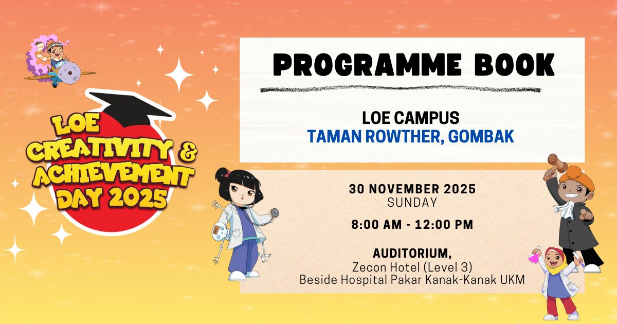 Programme Book - CAD25 Taman Rowther - LOE Preschool by Little Ones ...